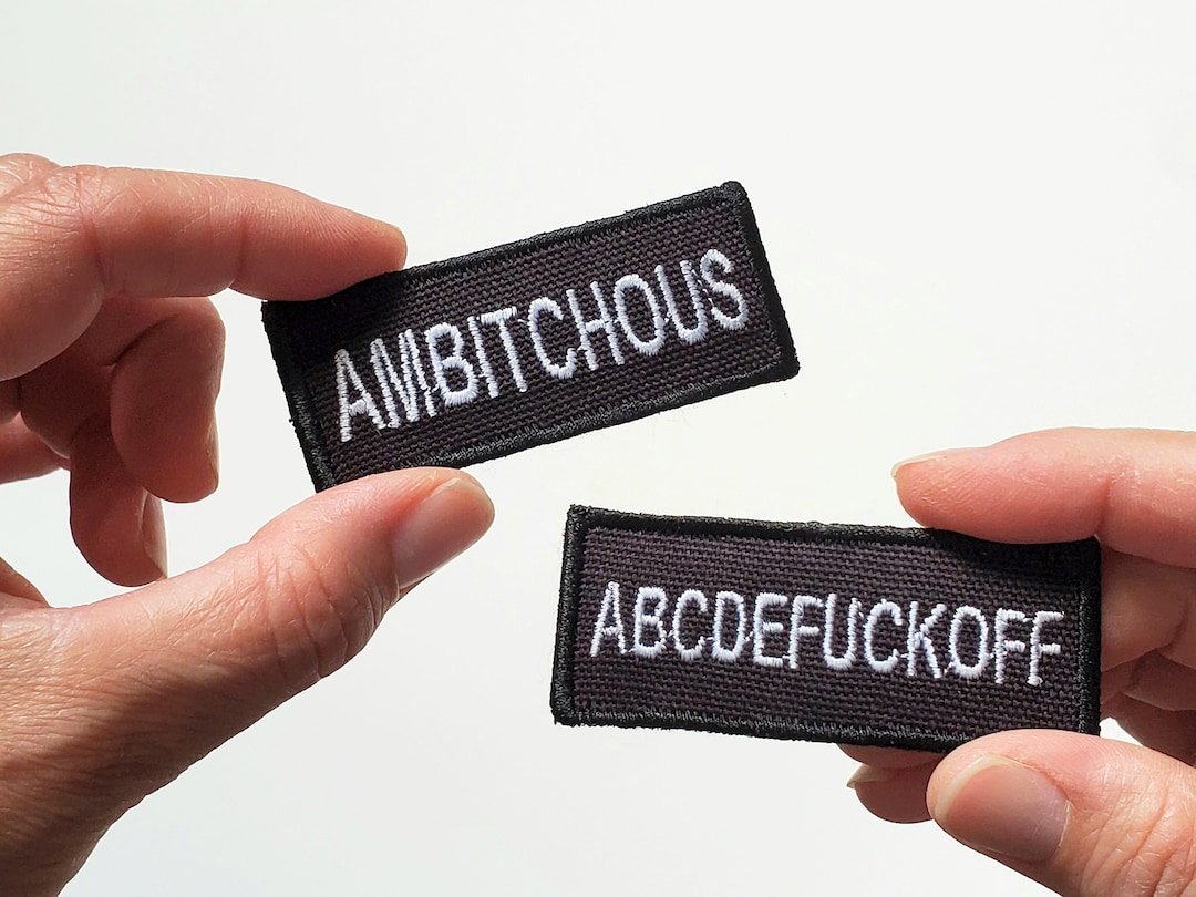 Badass Patches Motivational Patch Patches for Hats Women - Etsy