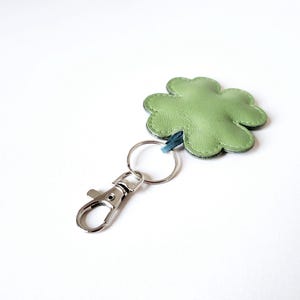 Shamrock Four Leaf Clover Leather Purse Charm St Patrick's Day Good ...