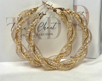 Large Rhinestone Earrings - Etsy