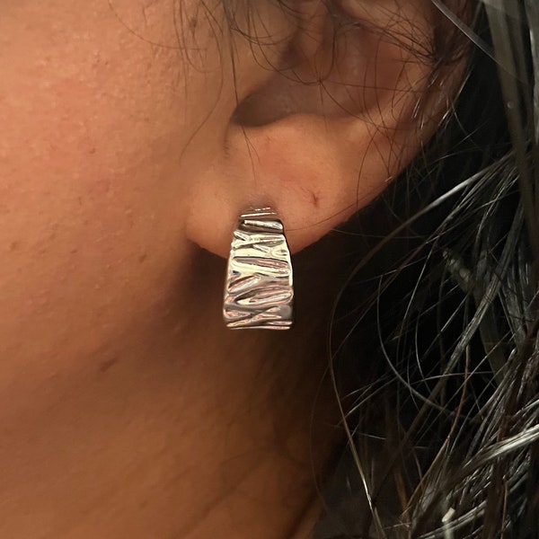 Stamped Earrings - Etsy