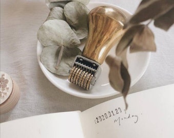 Rotary Date Stamp - Etsy