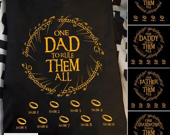 Dad to Rule Them All | Etsy
