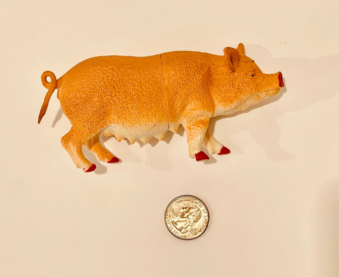 Miniature Farm Animals, Doll Miniatures, Fairy Garden Animals, Pig, Ram ...