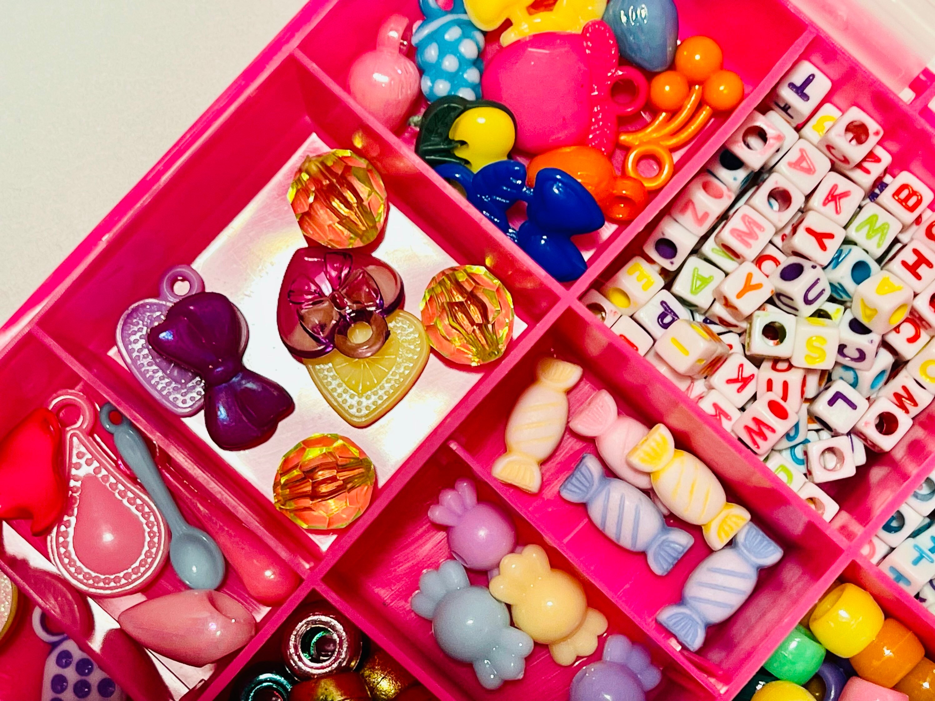 Rainbow Candyland Jewelry Making Kit Candy Necklace Kit | Etsy
