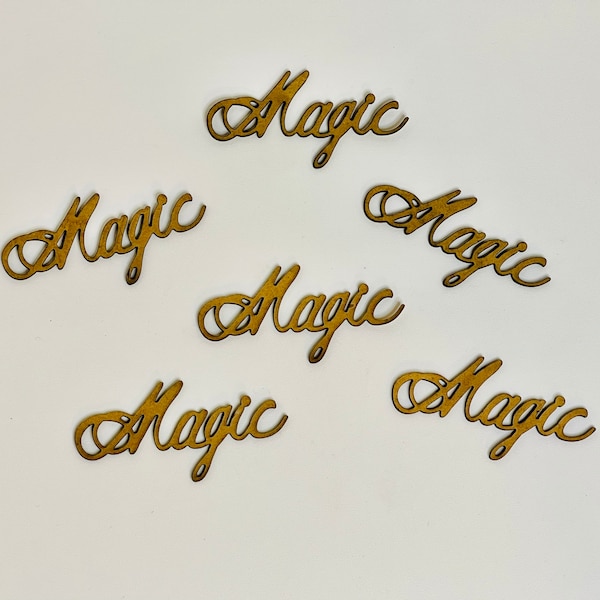 Die Cut Words - Etsy