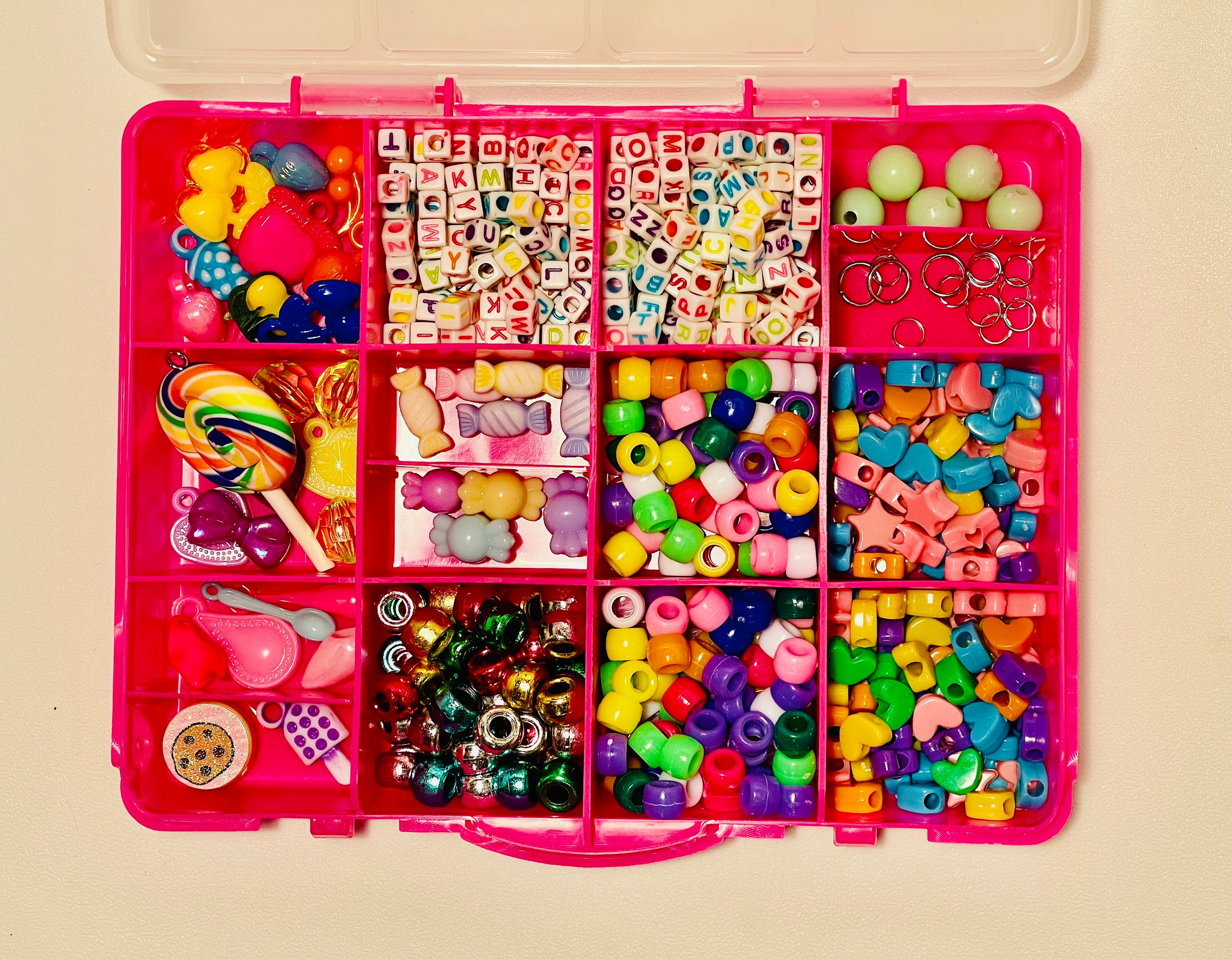 Rainbow Candyland Jewelry Making Kit Candy Necklace Kit | Etsy