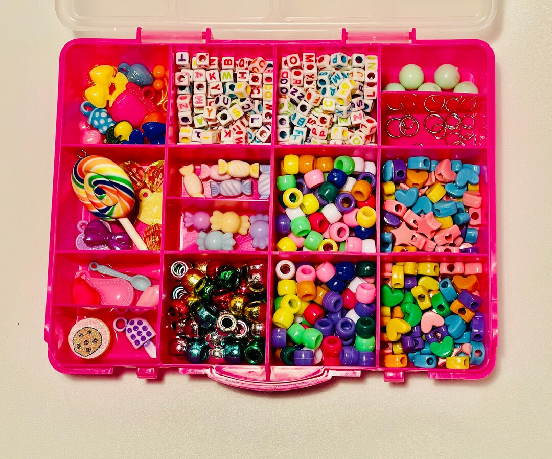 Rainbow Candyland Jewelry Making Kit | Candy Necklace Kit, Bracelet Kit ...