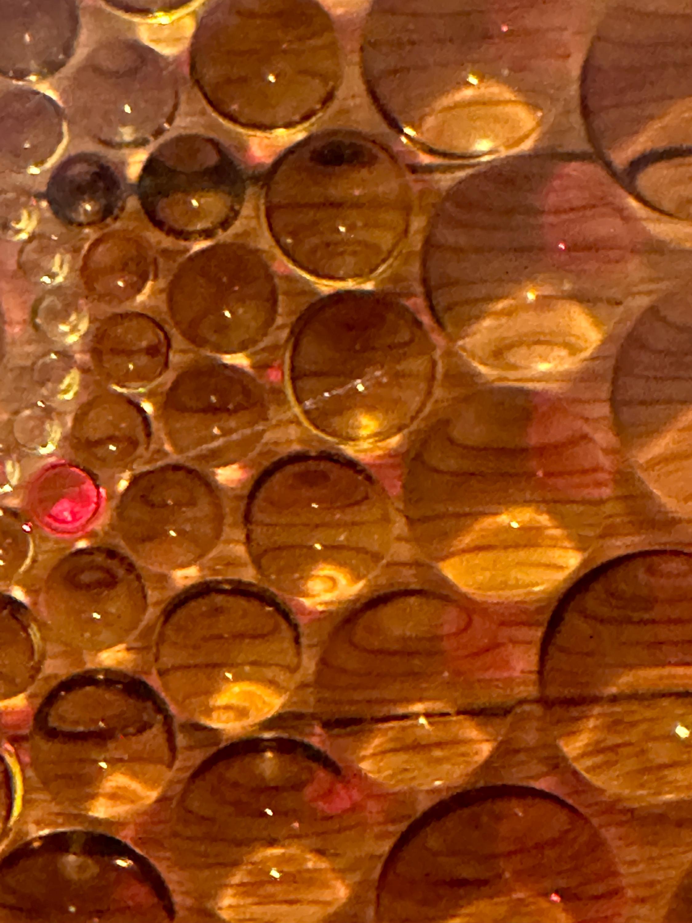 Vintage Northwood Coin Dot Amber Glass Tray - 11 Inch - Etsy