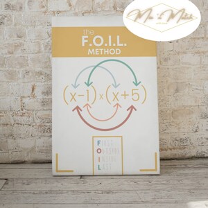 Math Classroom Bundle Posters Bundle Set Boho Neutral Prints Math Class ...