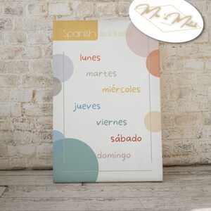 Colorful Days of the Week Posters for Preschool Classroom | Educational ...