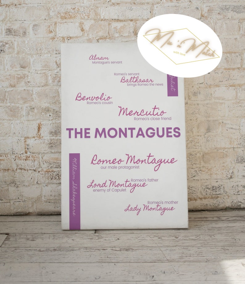 Romeo & Juliet Printable High School English Classroom Decor Bundle ...