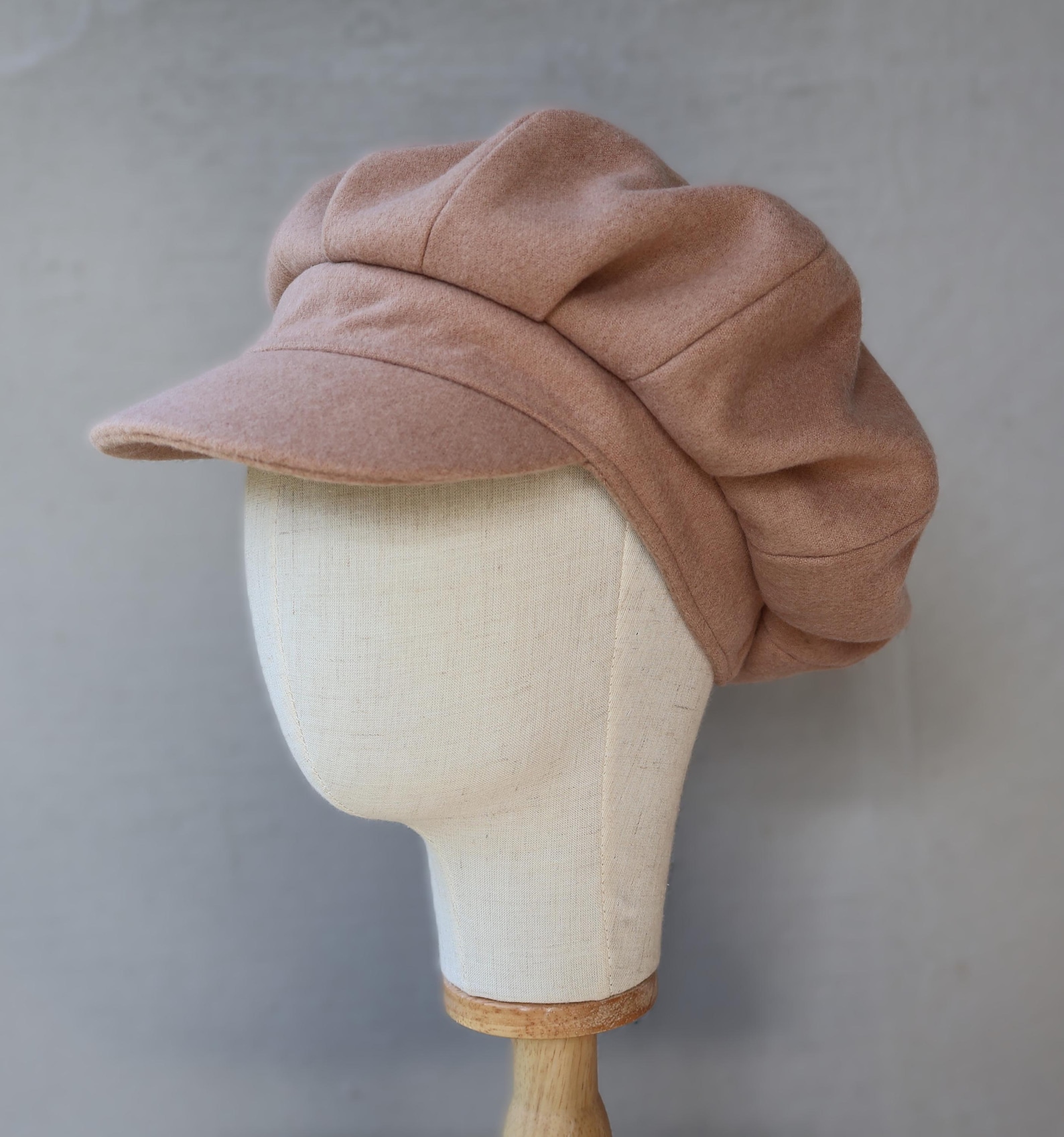 Oversized Newsboy Hat Wool Baker Boy Unisex Hat for Men/women 8 Panels ...