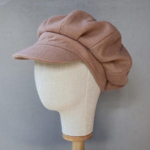 Oversized Newsboy Hat Oversized Wool Hat for Men/women 8 Panels Cap ...