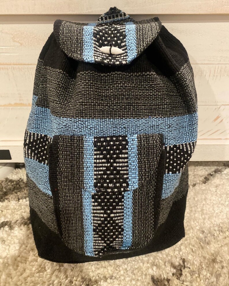 Mexican Artisanal Backpack Escolar Mexican Backpack Mexican - Etsy