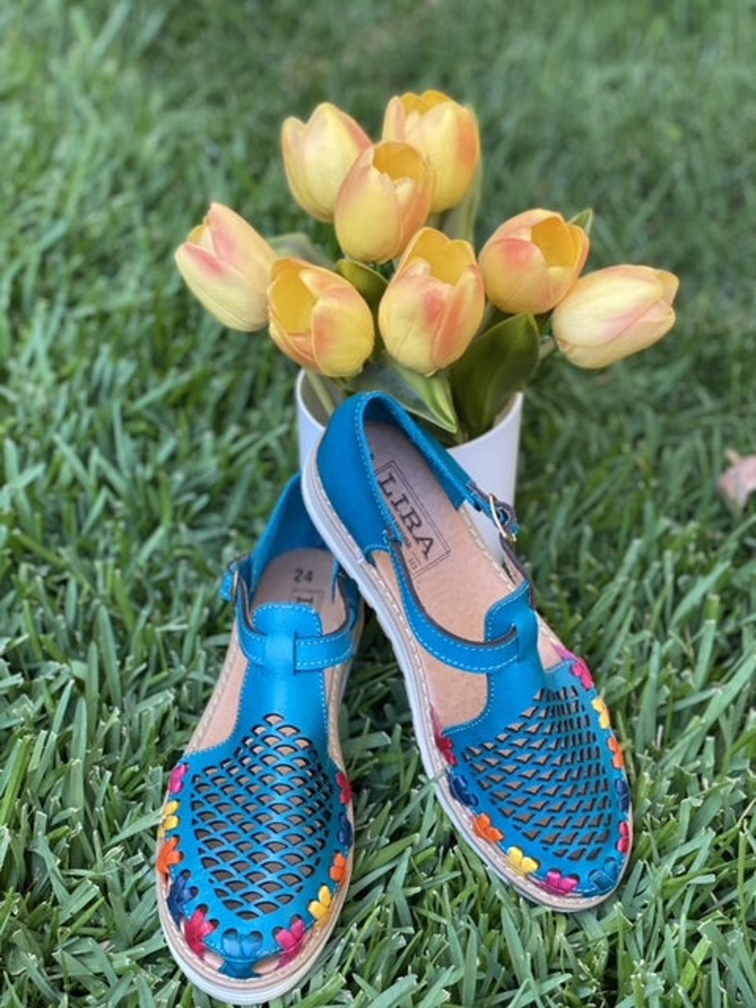 Mexican Huarache Handmade, Artisan Huarache, 100% Leather Huarache ...