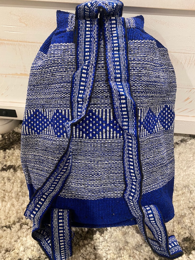 Mexican Artisanal Backpack Escolar Mexican Backpack Mexican - Etsy