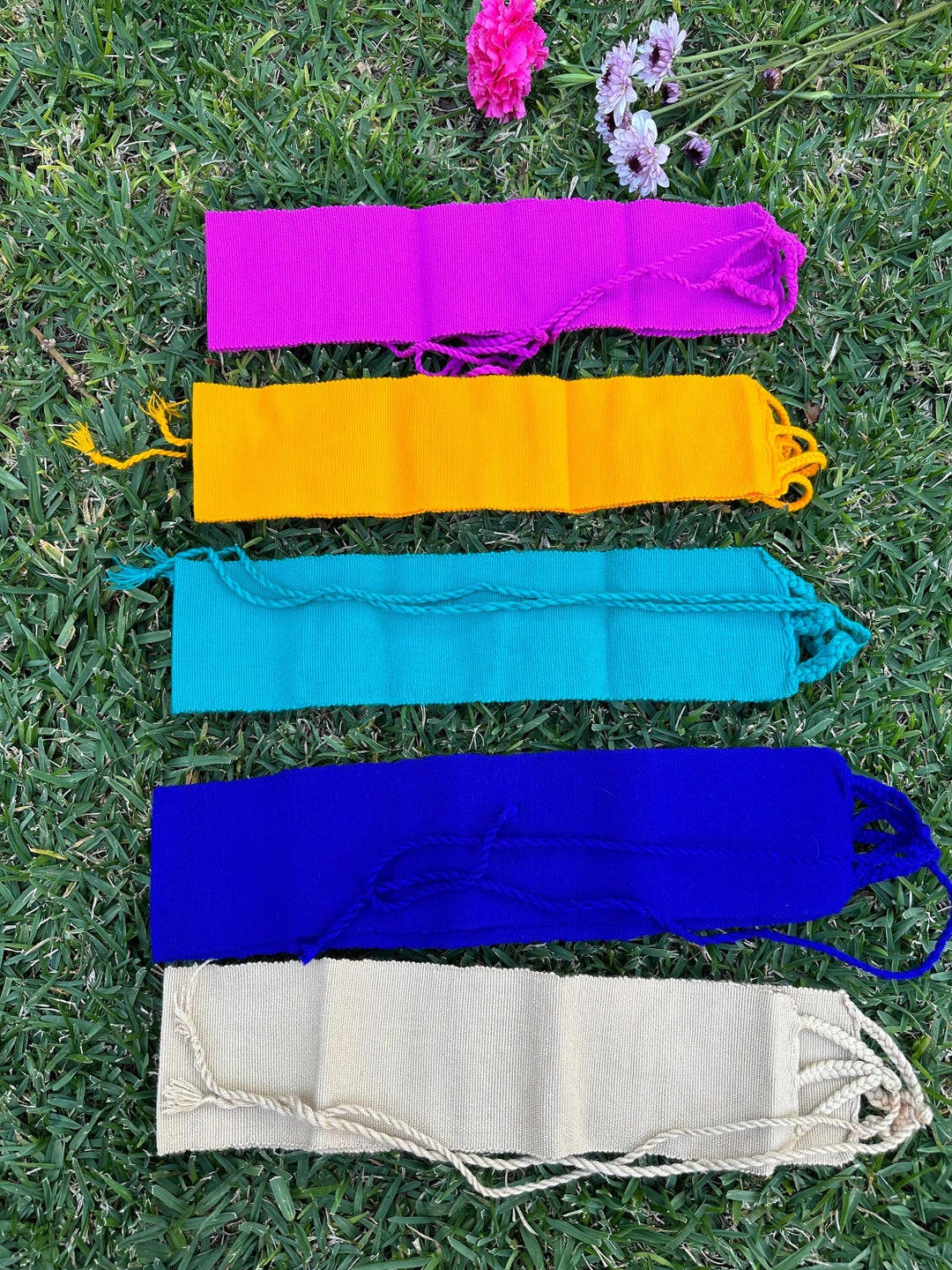 Artisanal Adjustable Belts - Fajas O Fajillas Mexicanas - Cinturón De Telar Artesanal - Etsy