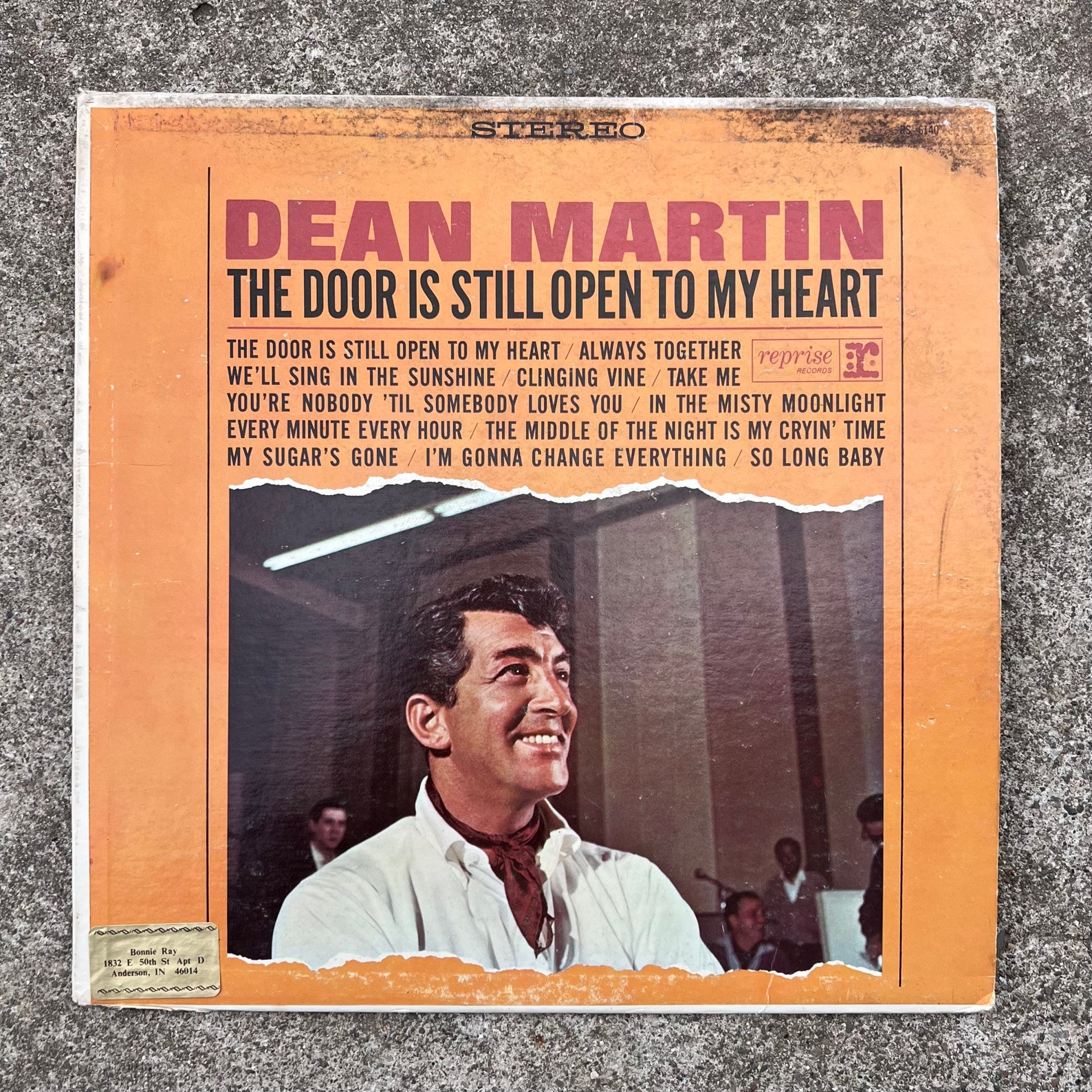 Dean Martin “the Door is Still Open to My Heart ” Vinyl Record 1964 - Etsy