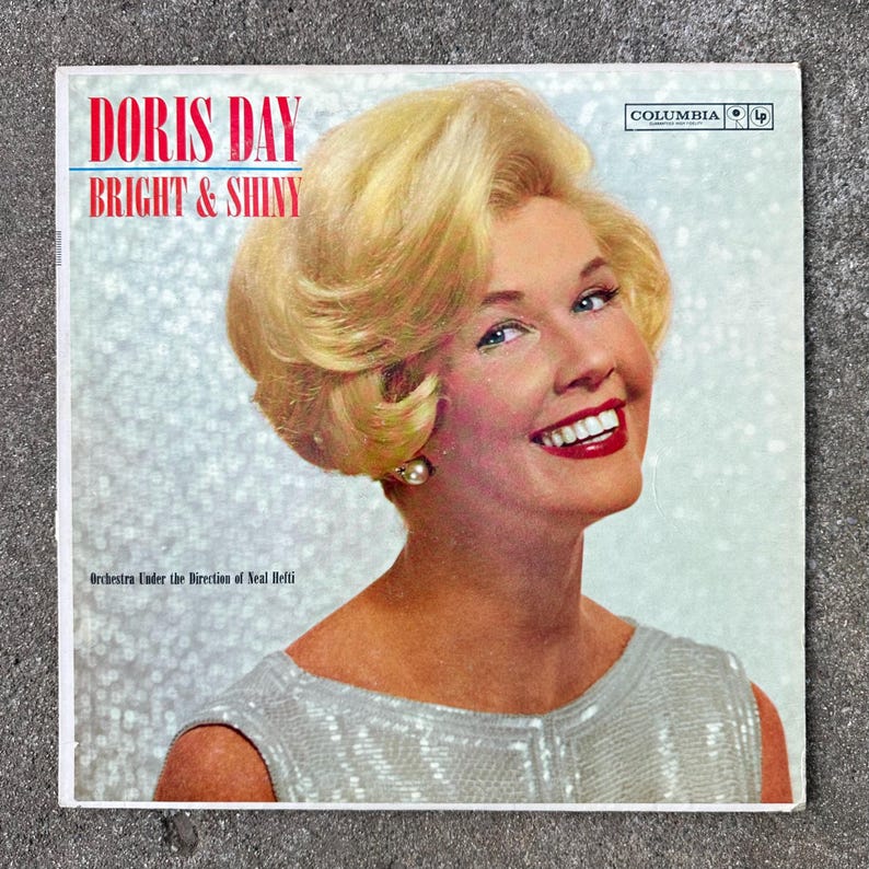 Doris Day “bright&shiny” Vinyl Record 1961 - Etsy