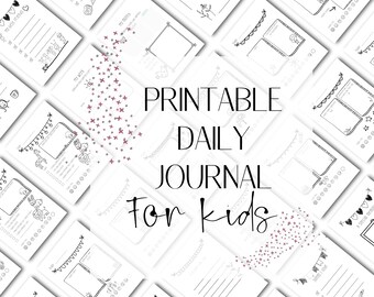 Kids Self Esteem Journal - Etsy