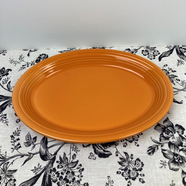 Orange Platter - Etsy