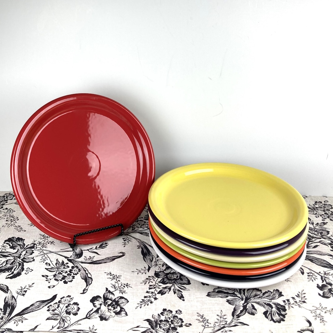 Fiestaware Bistro Coupe Dinner Plate – Choice of Colors, Made in USA - Etsy
