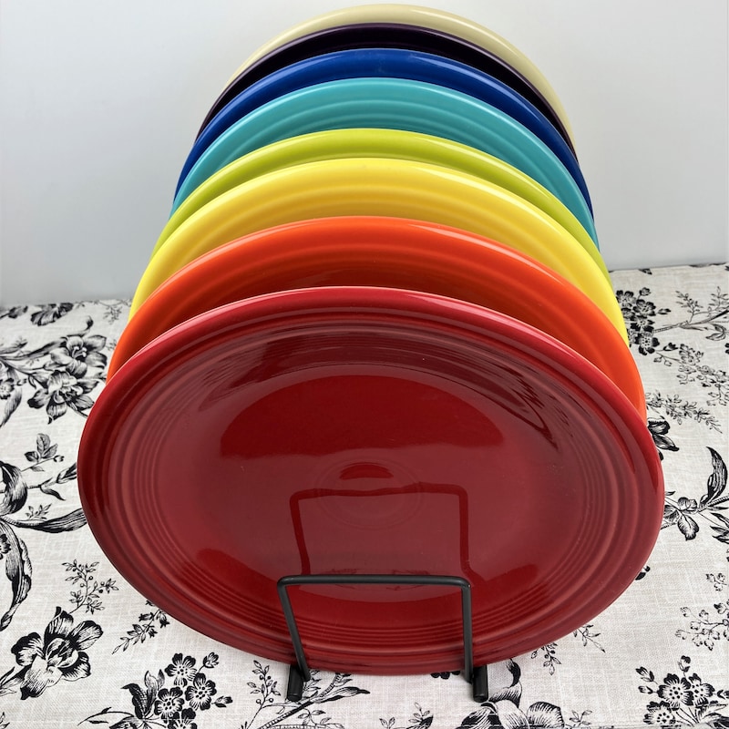 Vintage Fiesta Dinner Plate - Etsy