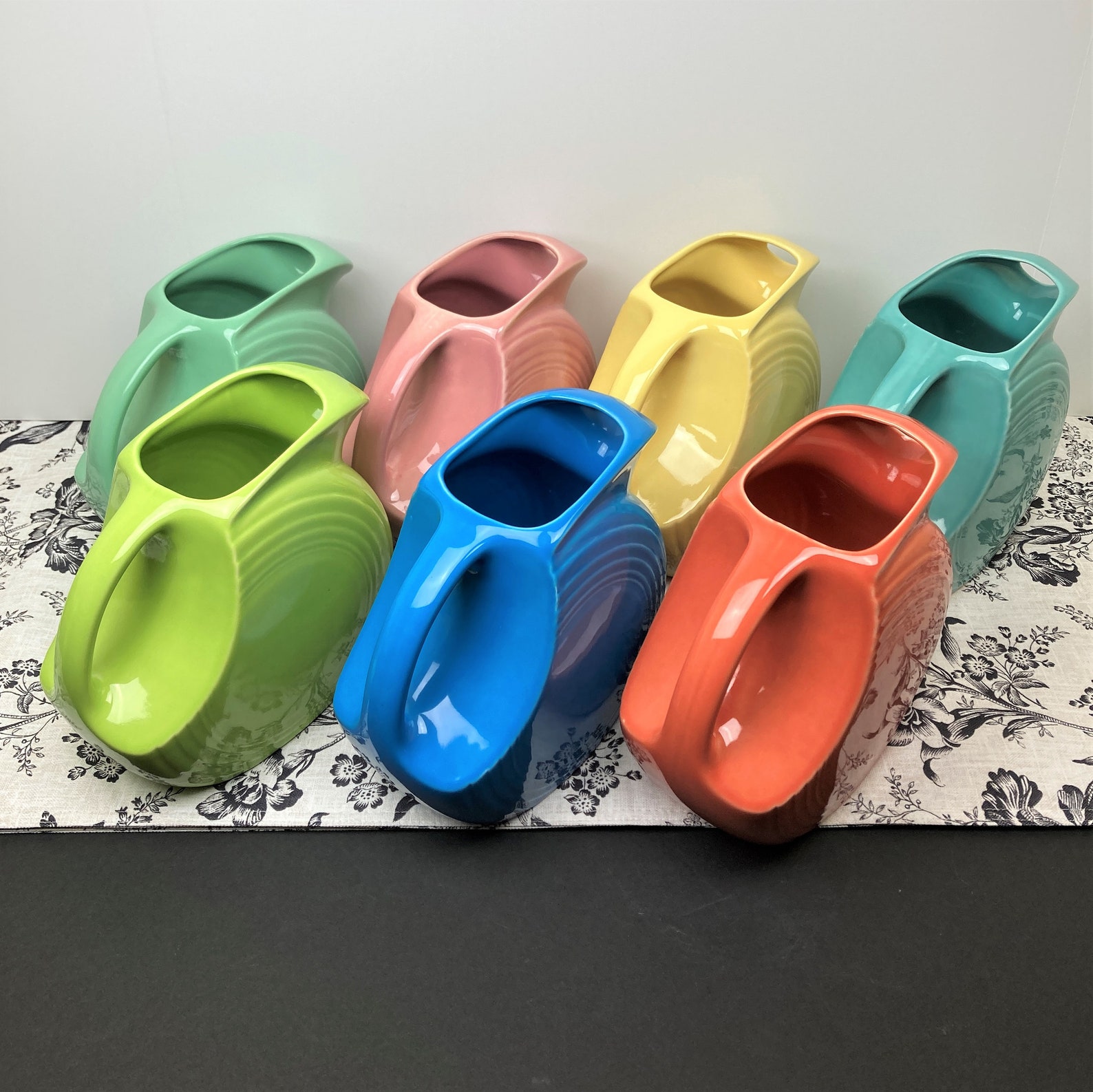 Large Fiestaware Disk Pitcher (67 Oz) – Choice of Color - Etsy