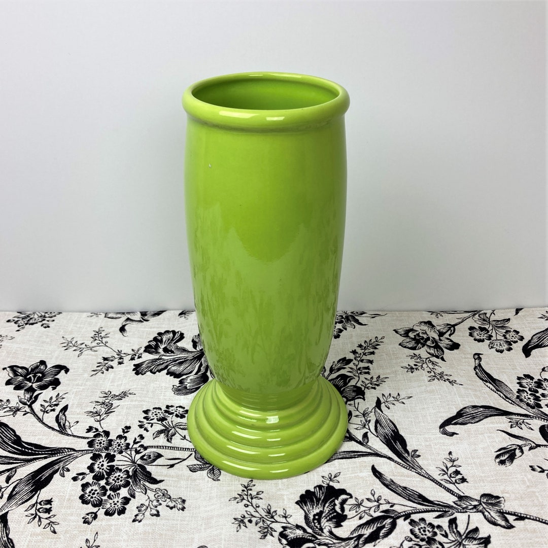 Fiestaware Millennium III Vase Chartreuse, Persimmon, or Cobalt - Etsy