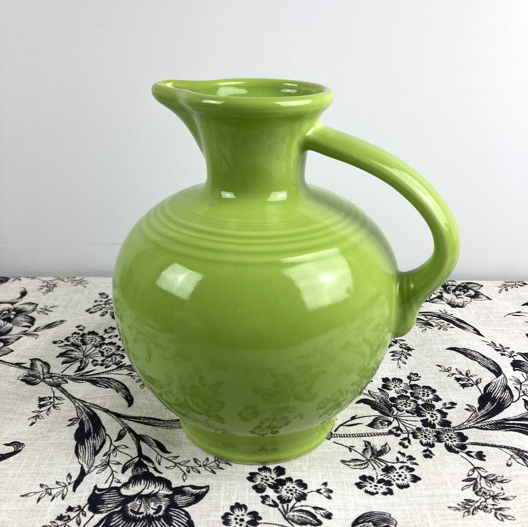 Fiestaware Carafe Pick a Color Chartreuse Pearl Gray - Etsy