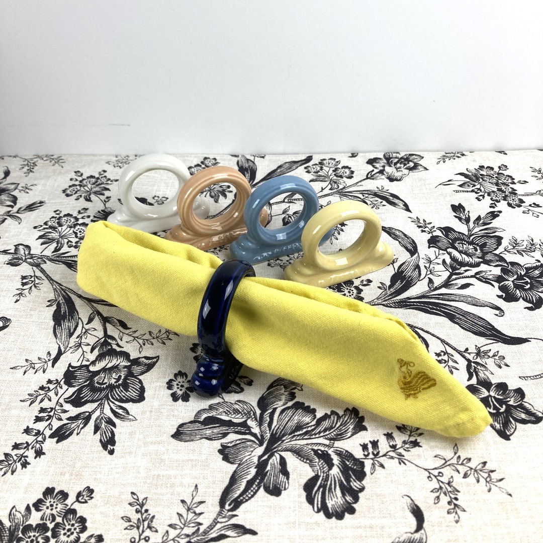 Fiestaware Napkin Rings - Pick a Color - Etsy