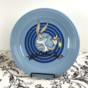Fiestaware Bugs Bunny, Looney Tunes, Warner Bros. Periwinkle Blue Pick ...