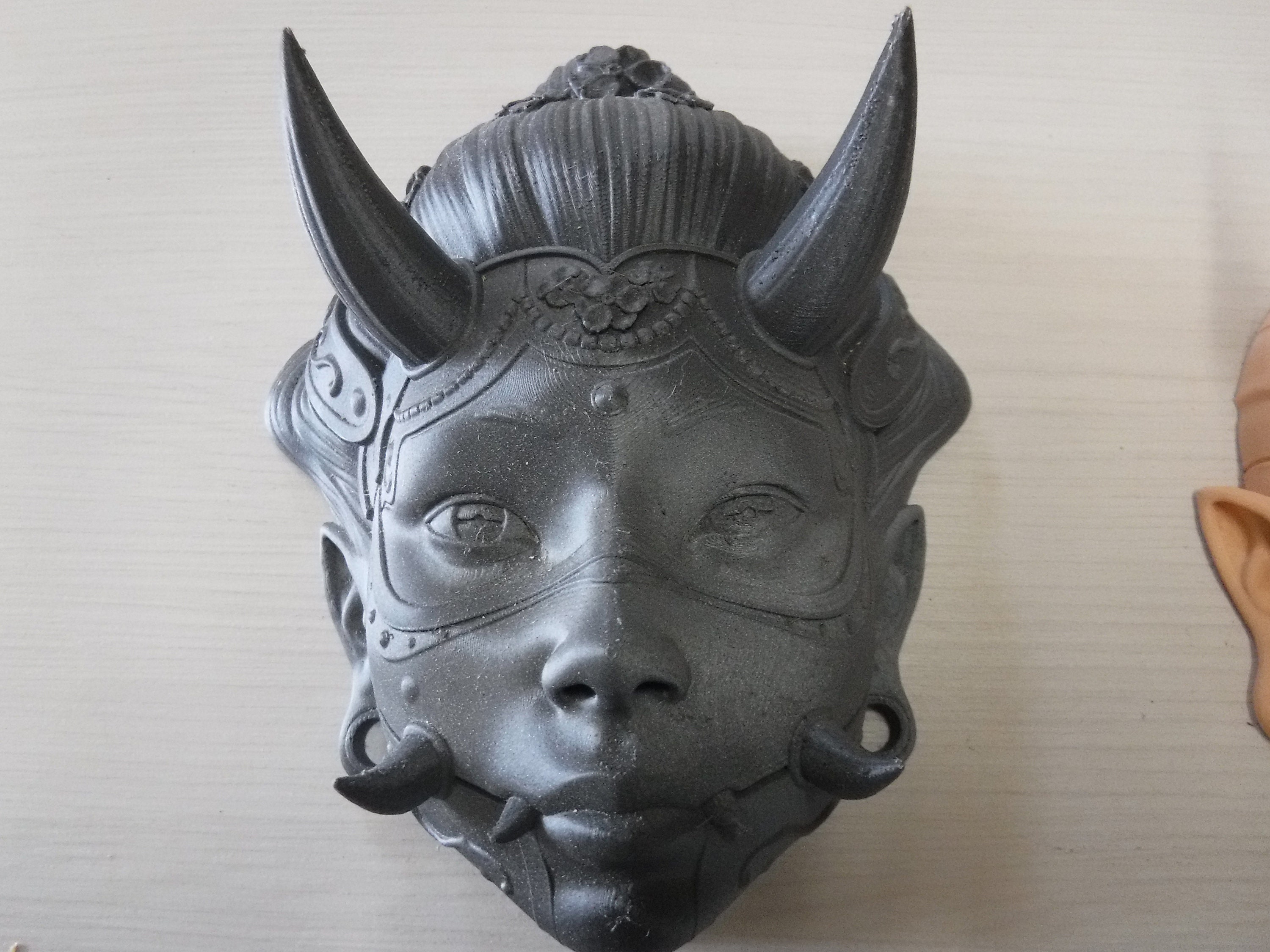 Hannya Namanari - 3D Printed Japanese Samurai Mask - Etsy