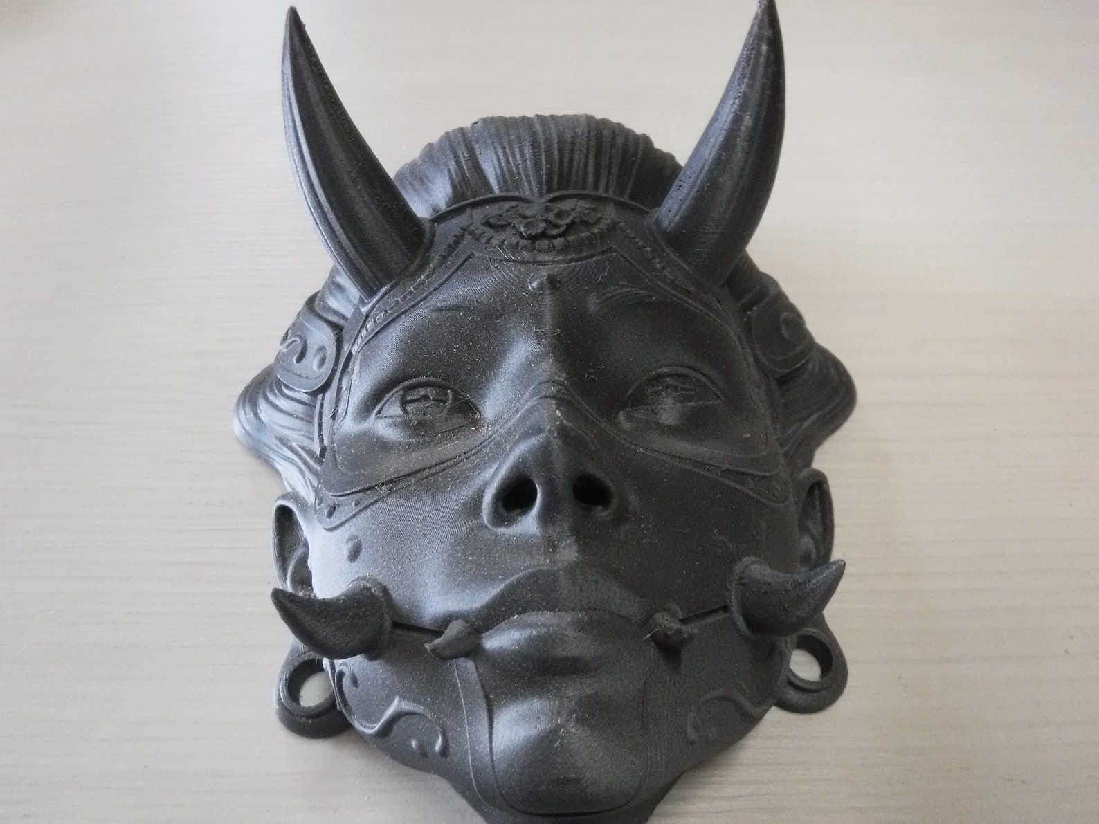 Hannya Namanari - 3D Printed Japanese Samurai Mask - Etsy