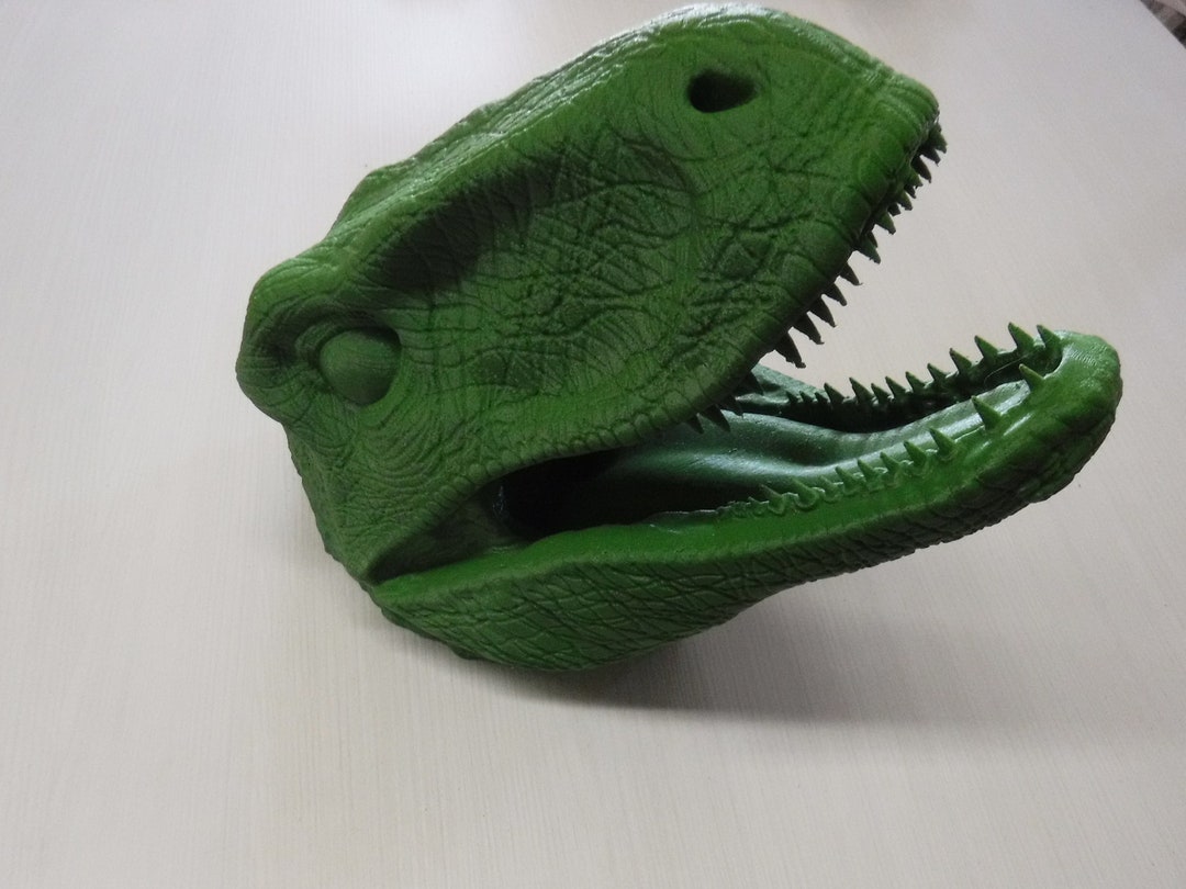 Velociraptor Head Wall Mounted Bust Sculpture - Etsy