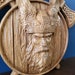 Odin Oak Wood Carving - Etsy