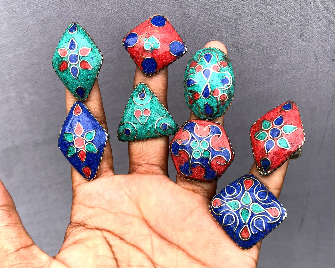 Tibetian Rings Nepali Ring Boho Rings Handmade Ring - Etsy