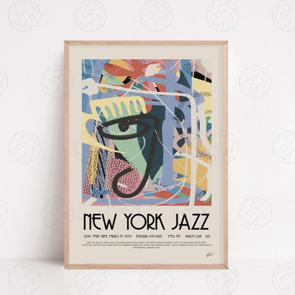 Jazz Print - Etsy