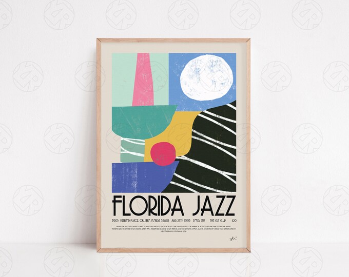 Ella Fitzgerald Music Poster, Art Print, Vintage Gig, Concert - Etsy
