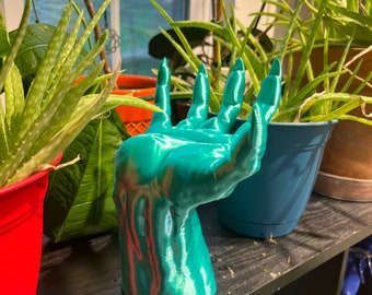 Pair Life Sized Curled Demon /witch Hand Wall Décor Jewelry Holder ...