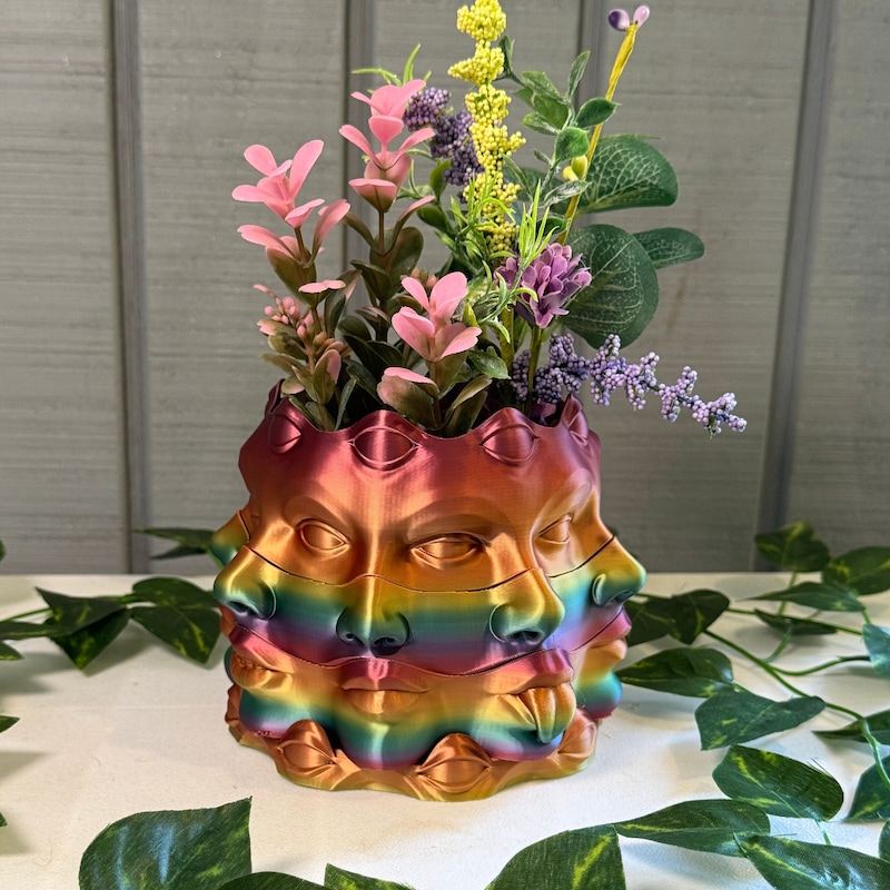 Multi Face Planter - Etsy