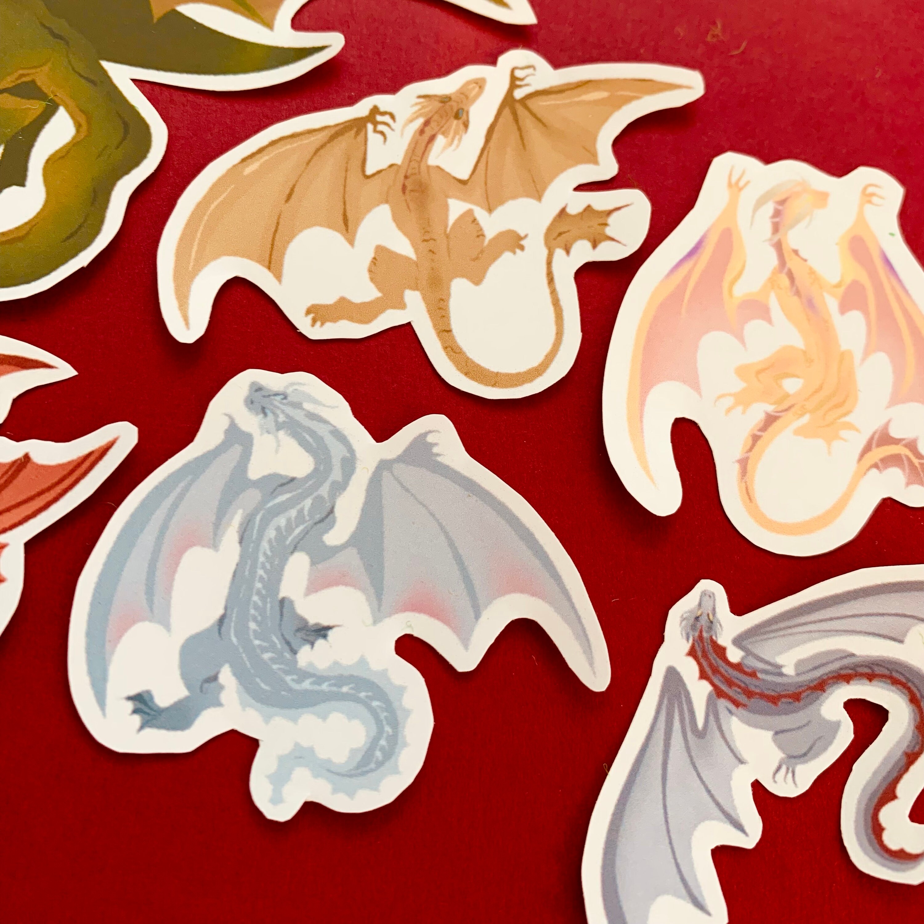 Dragon Dance Sticker Pack - Etsy