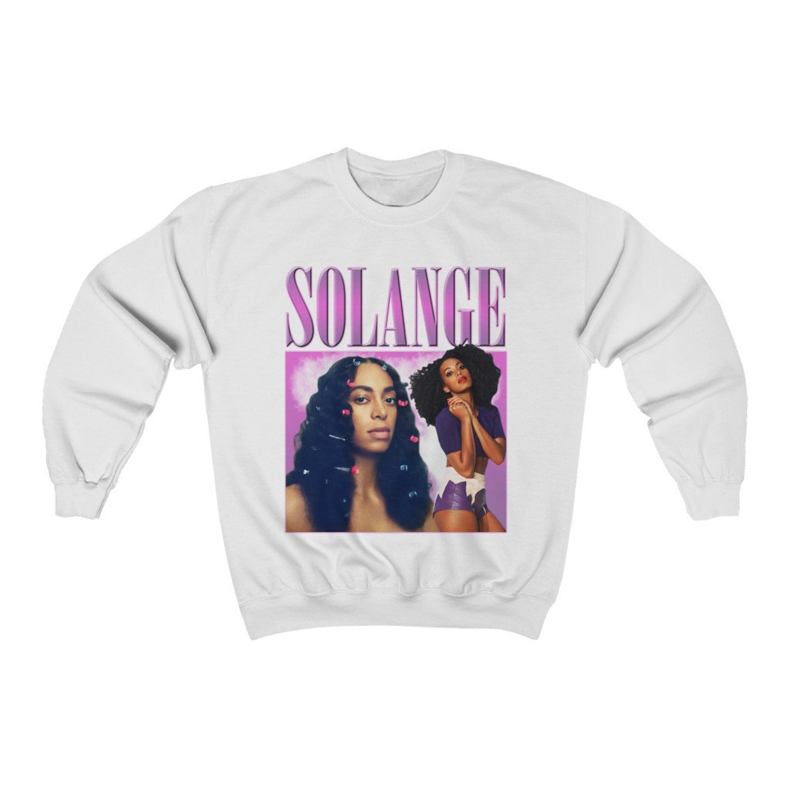 Solange Sweatshirt, Solange Rnb Rap Hip Hop 90s Retro Vintage Unisex ...