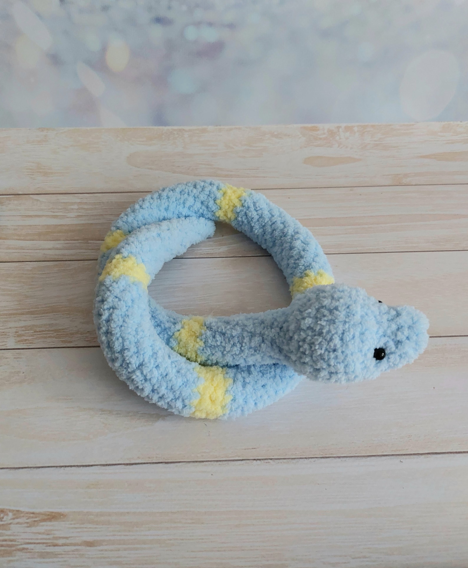 Long Snake, Plush Toy Soft Snake, Multi Color Plush Toy Trend, Knitted ...