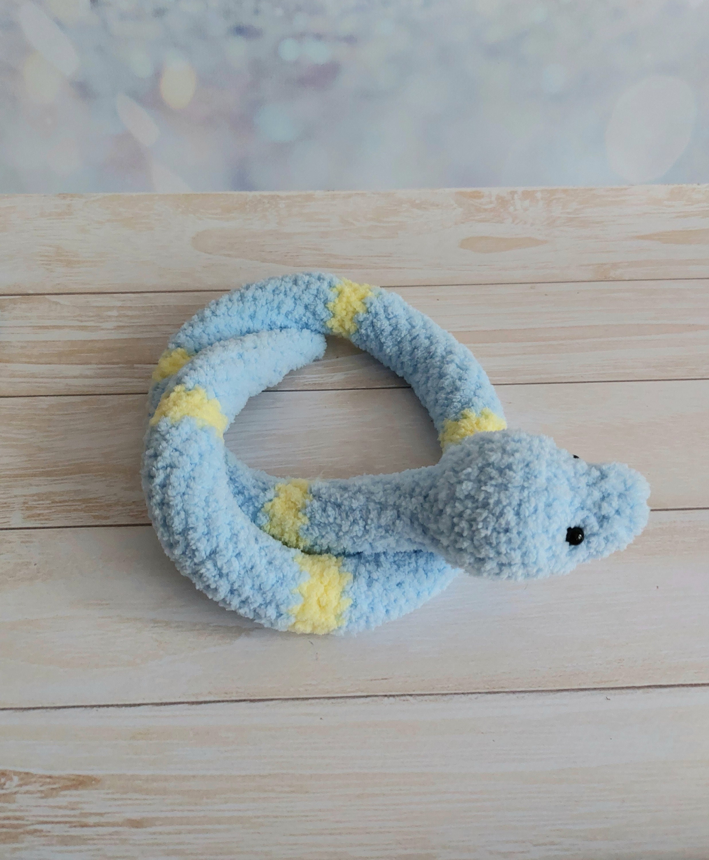 Long Snake, Plush Toy Soft Snake, Multi Color Plush Toy Trend, Knitted ...