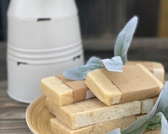 Goat Milk & Rosehip Powder Soap 4 Oz Gentle Exfoliant - Etsy