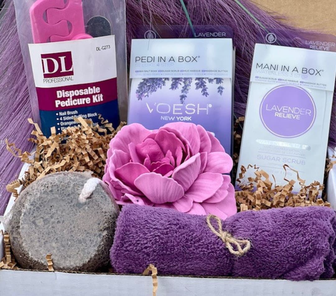 Mani-pedi Home Kit Box - Etsy