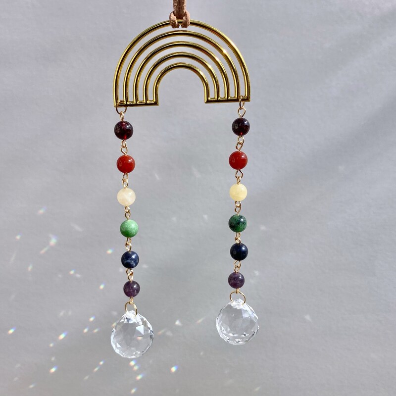 Boho Suncatcher - Etsy