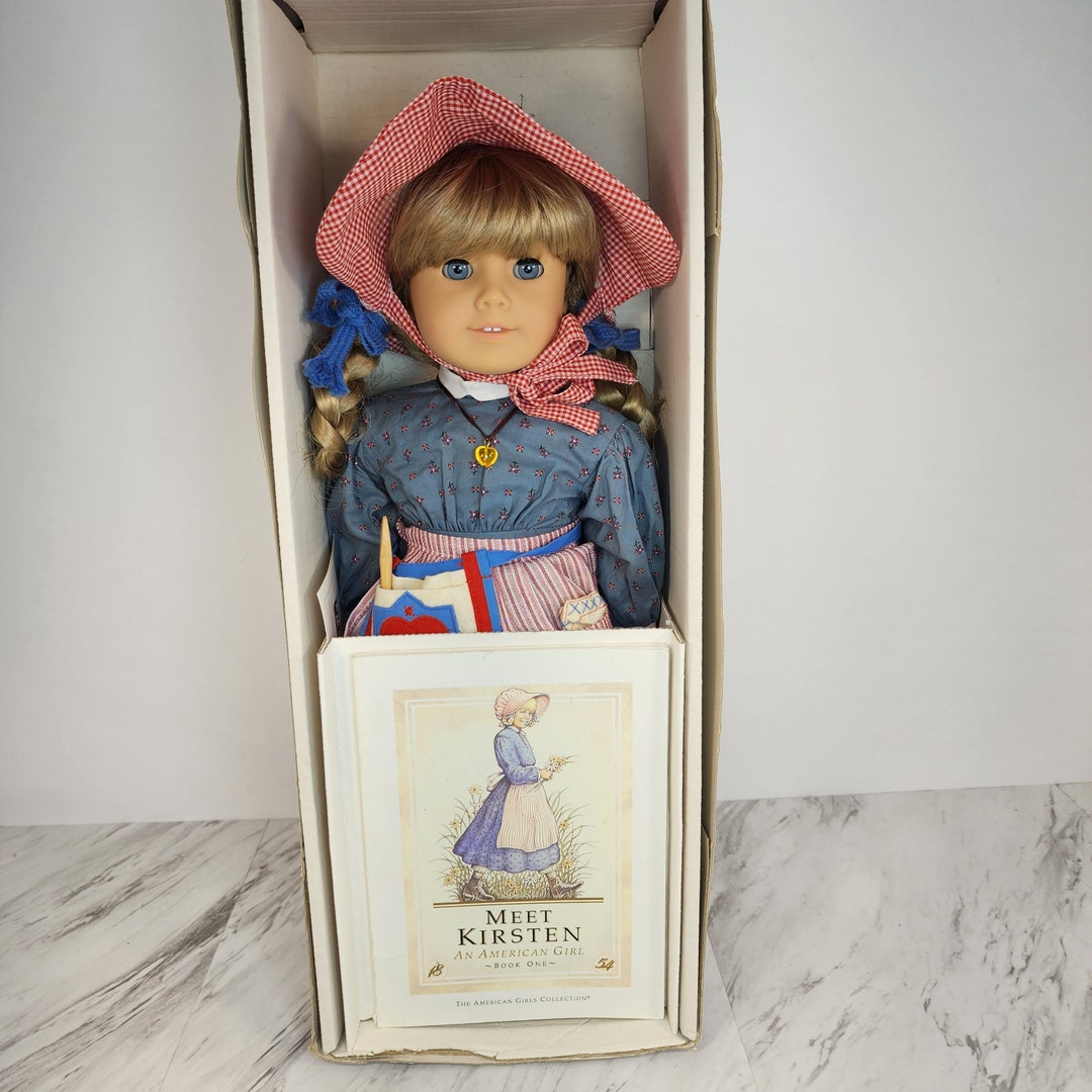 Pleasant Company Kirsten American Girl 18" Doll W/full Meet, Box ...