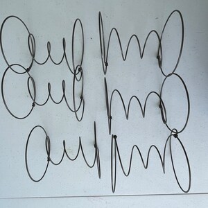 Antique Bed Springs From Full/queen Bed Set of 6 - Etsy